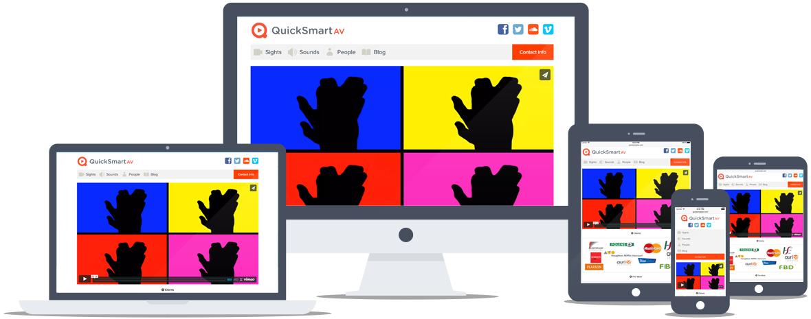 Quicksmart AV Website Case Study